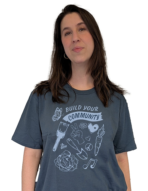 T Shirt - Build Your Community - Unisex - Organic Cotton – Syracuse ...