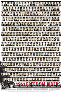 Poster - 1961 Freedom Riders – Syracuse Cultural Workers
