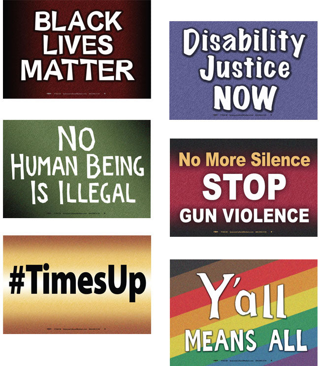 Protest Poster Kit - Set of 6 – Syracuse Cultural Workers
