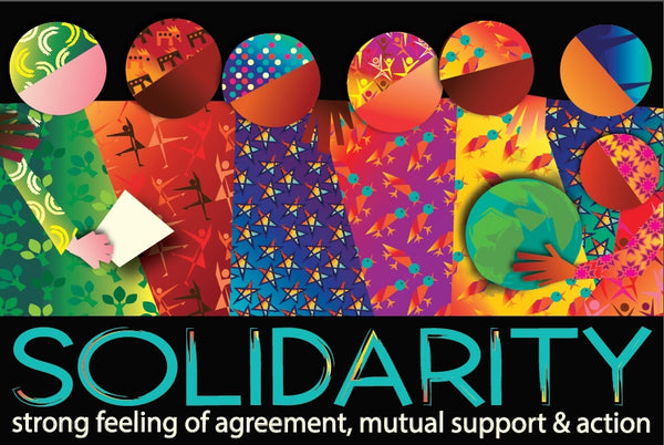 Poster - Solidarity - Syracuse Cultural Workers