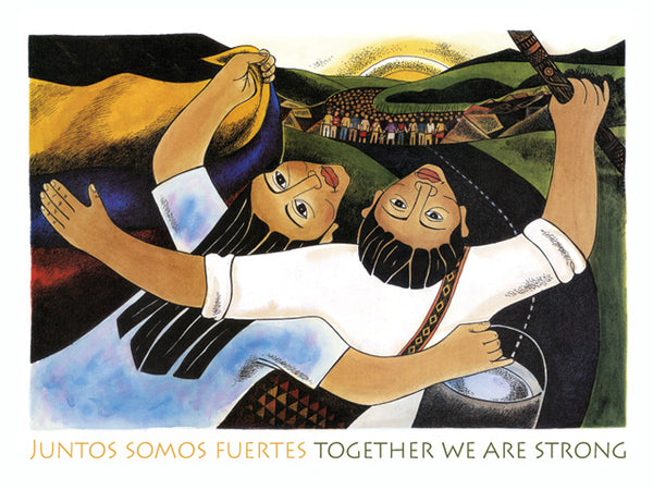 Poster - Together We Are Strong - Syracuse Cultural Workers