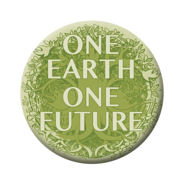 Button - One Earth One Future – Syracuse Cultural Workers