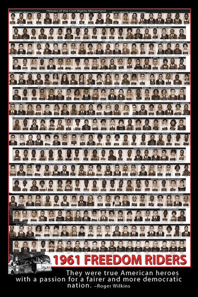 Postcard - Freedom Riders - Syracuse Cultural Workers