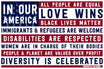 Yard Sign - In Our America – Syracuse Cultural Workers