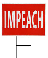 Yard Sign - Impeach – Syracuse Cultural Workers